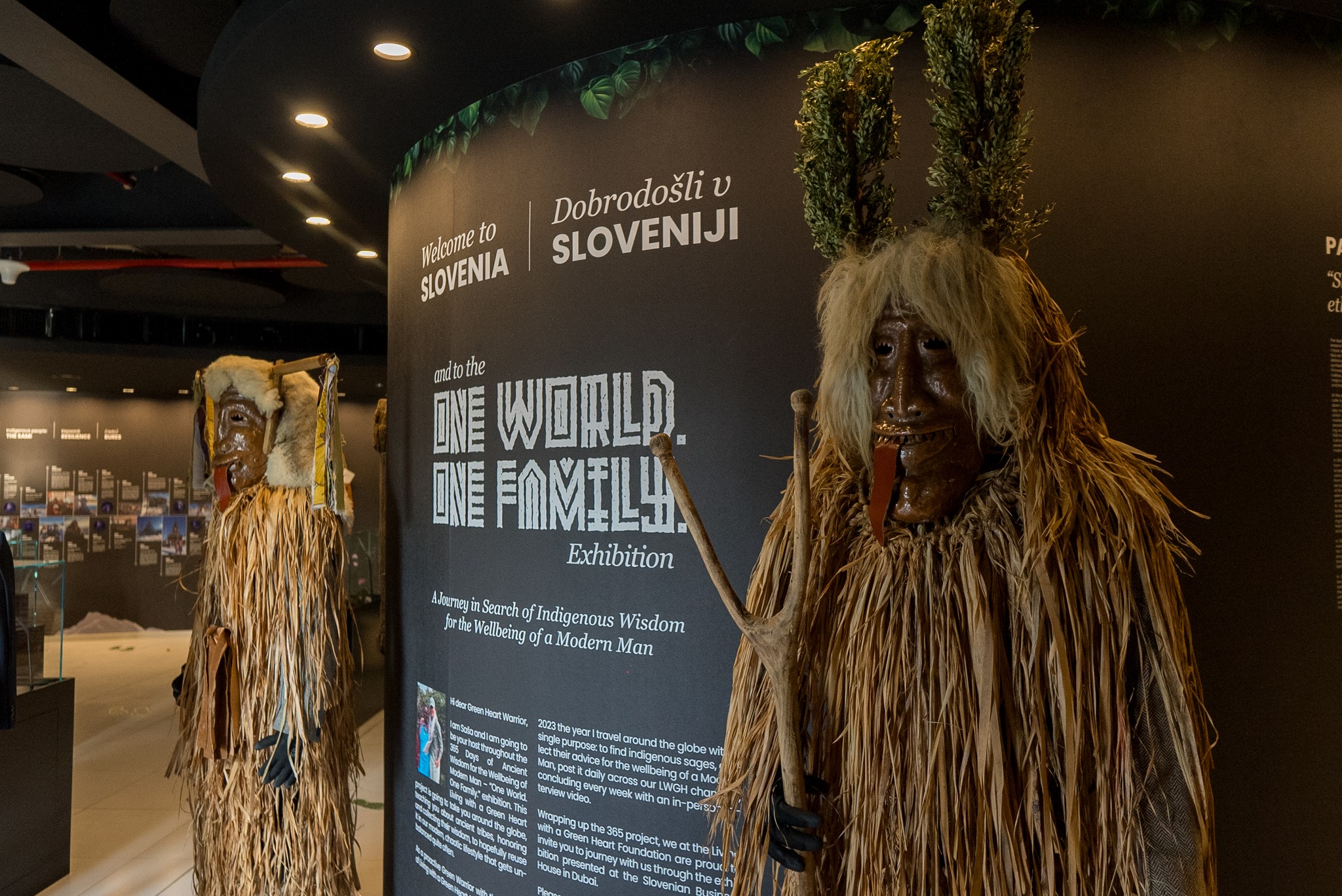 Otvoritev razstave ONE World ONE Family, Dubaj, 1.11.2023 – Društvo ...
